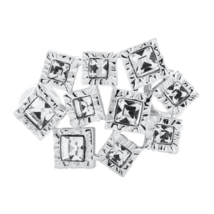 SS HOPSCOTCH WHITE CLASP – Dacuba's Fine Jewelry