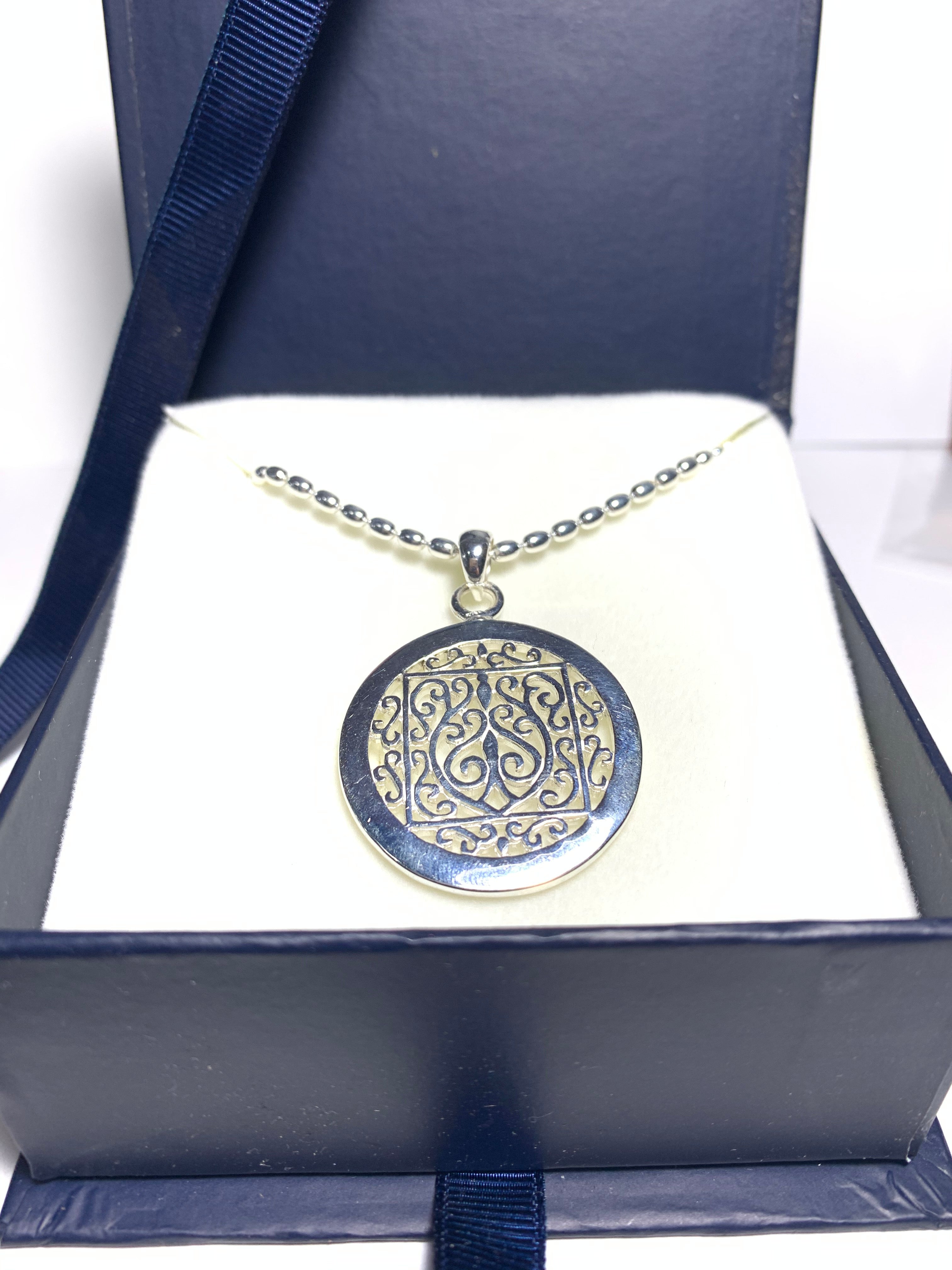 Sterling custom-made Gate Pendant – Dacuba's Fine Jewelry